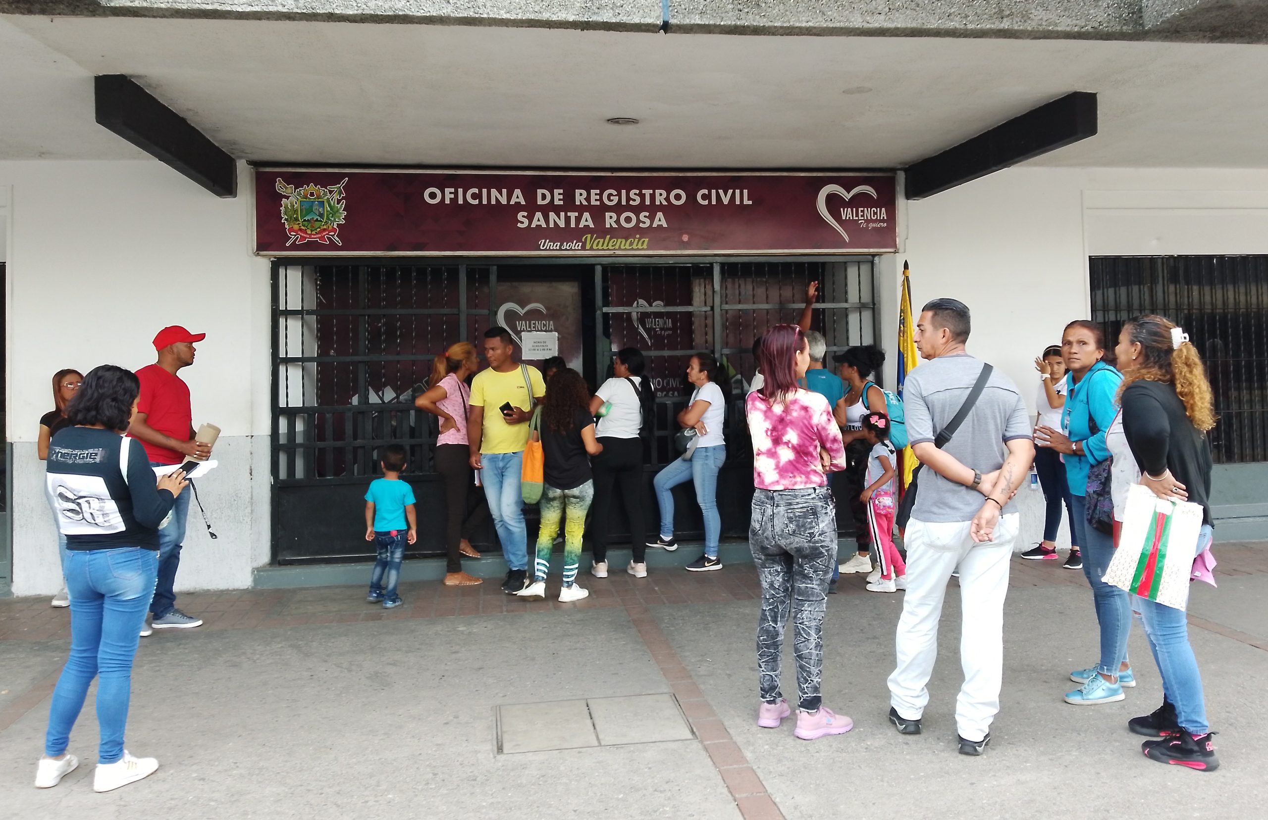 Registro Santa Rosa de la mano con la Alcaldía de Valencia